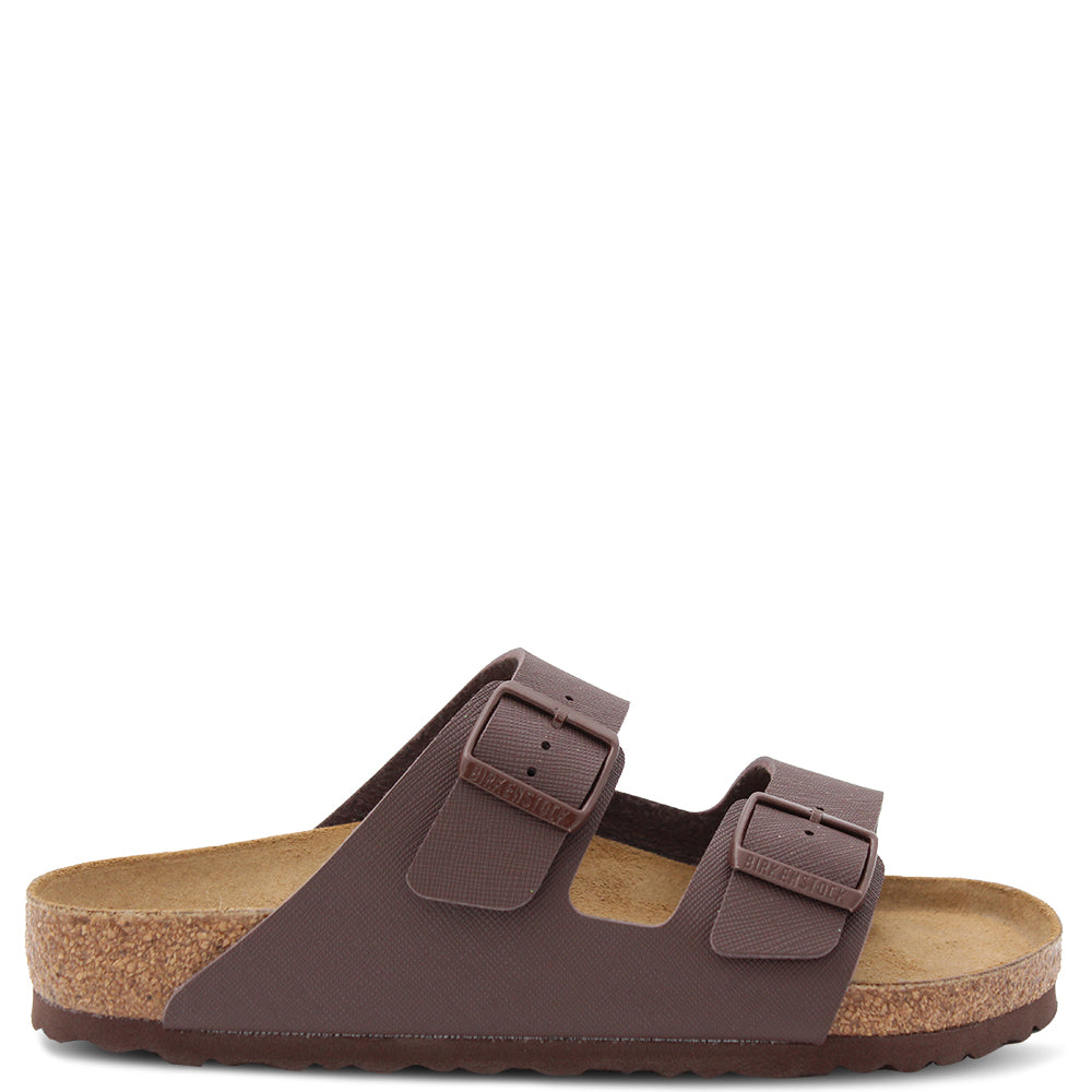 Birkenstock Arizona Saffiano Unisex Slides | Birks Online – Manning Shoes