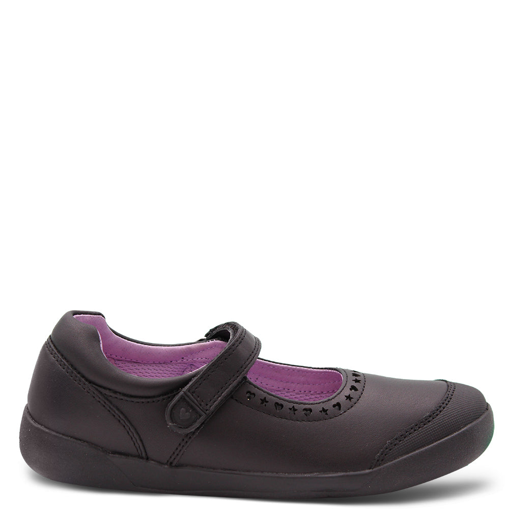 Clarks Blake Velcro Black Shcool Shoes | School Shoes Online – Manning ...