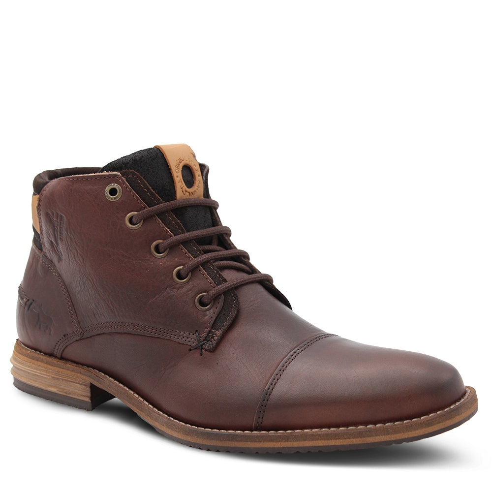 Wild Rhino Chambers Men's Lace Up Boots | Men's Footwear Online ...