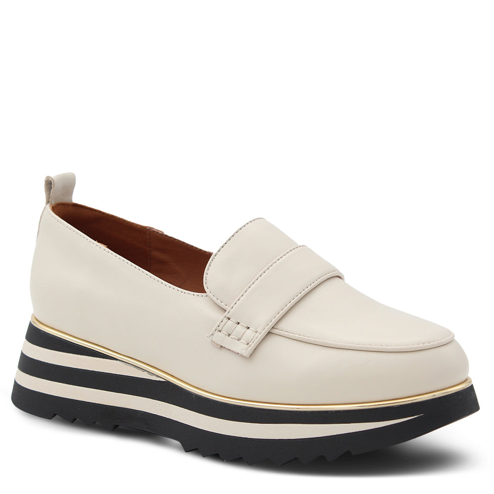 Alfie & Evie Hercules Women's Wedge Loafer Style Shoes – Manning Shoes