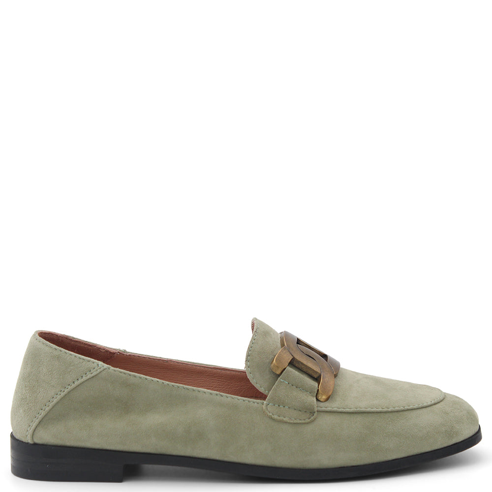 Emma Kate Nicole Women's Suede Loafer | Manning Shoes Australia
