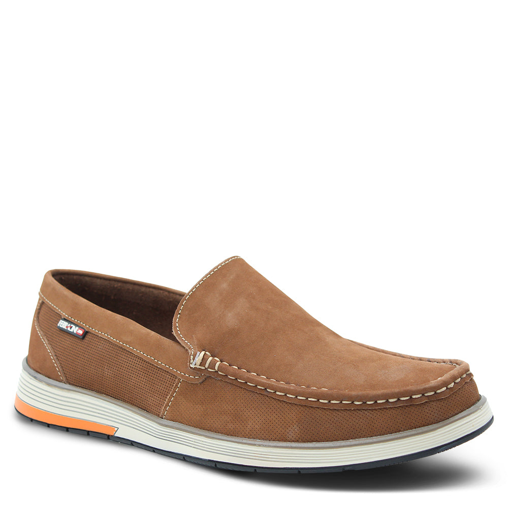 Ferracini Tetley Men's Casual Leather Slip On Shoes | Manning Shoes