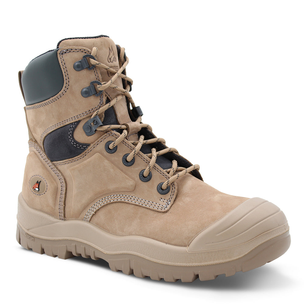 Mongrel 561060 Men's High Zip Safety Boots | Workboots Australia ...