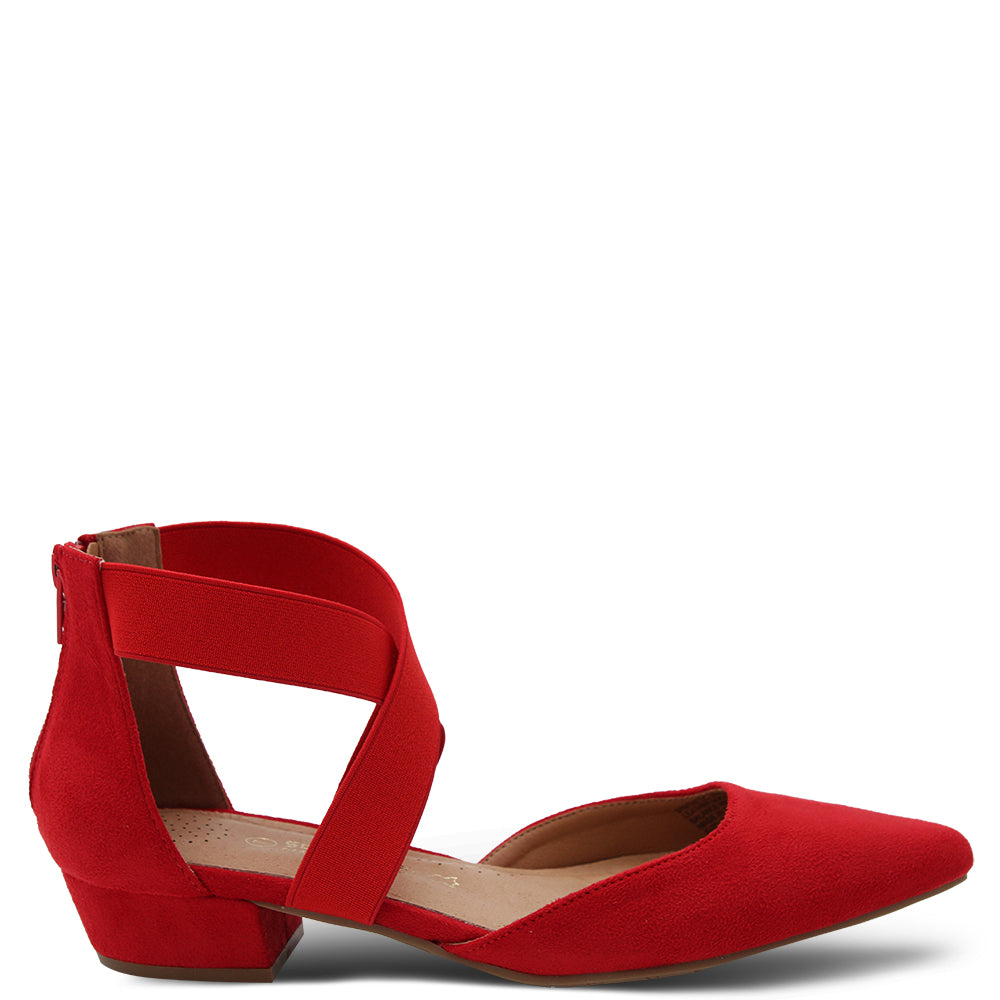 Step On Air Ella Women's Low Pointed Toe Heels | 3 Colours Available ...