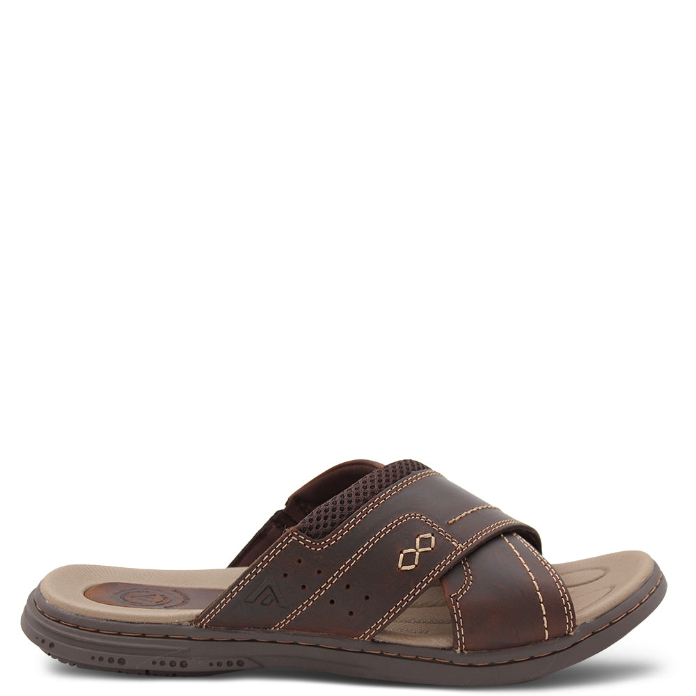 Colorado Dunk Men's Leather Slides | Quality Men's Shoes Online ...