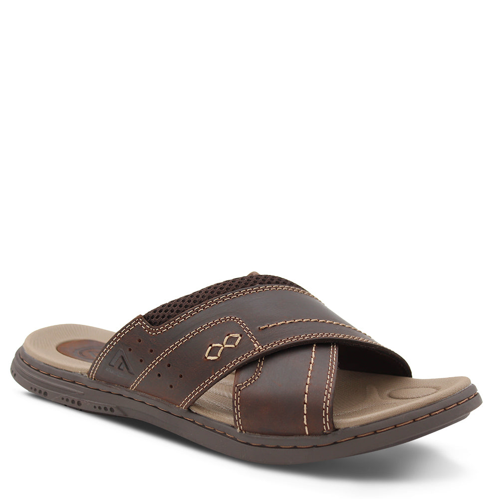 Colorado Dunk Men's Leather Slides | Quality Men's Shoes Online ...