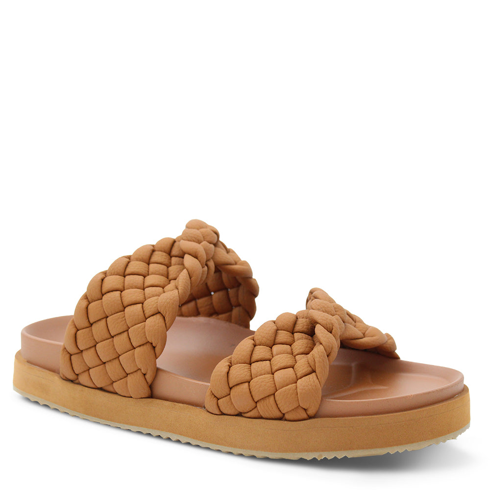 Walnut Mim Women's Slides | Summer Slides For Women | Manning Shoes