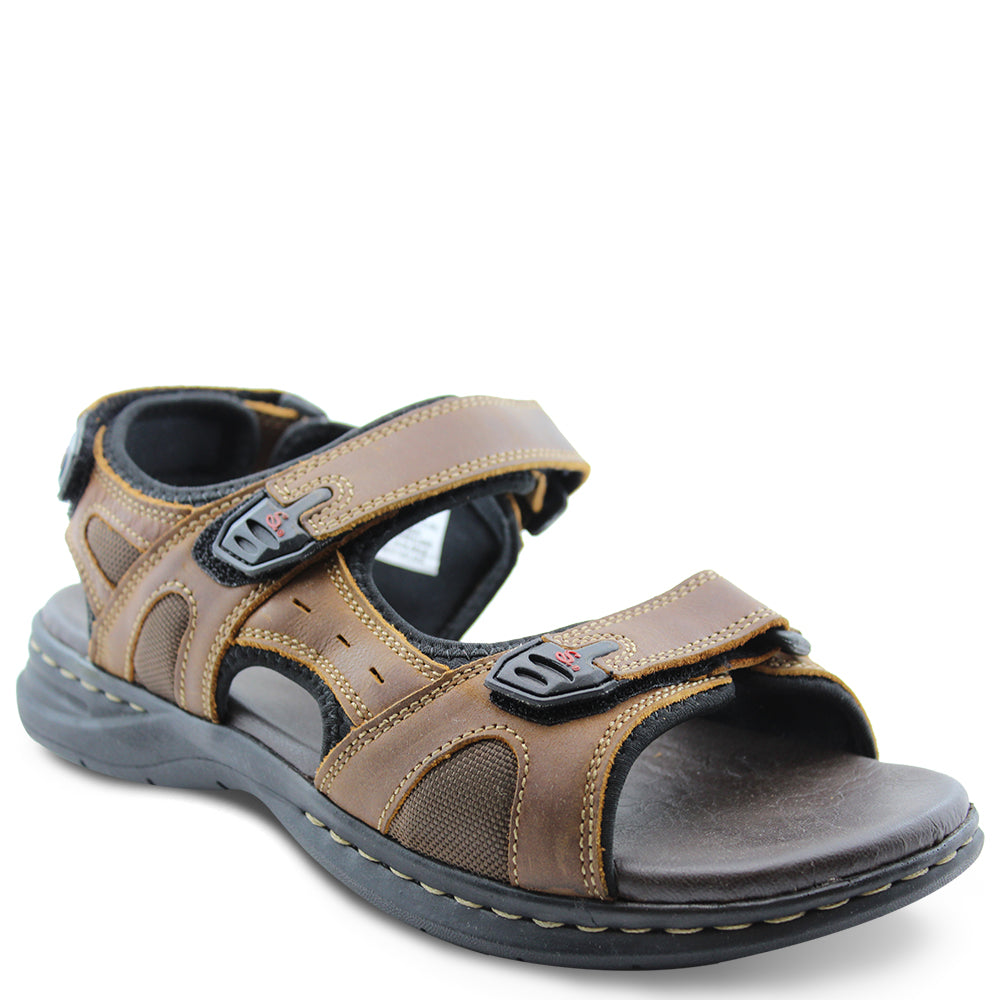 Saramanda Iluka Men's Leather Sandal - Mens Shoes Online – Manning Shoes